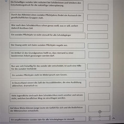 These Argument Beispiel Schule Deutsch Aufgabe
