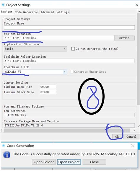 使用hal库编写的流水灯 stm32cubemx配合keil编程 stm32 8
