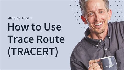 Micronugget How To Use Trace Route Tracert Youtube