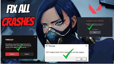 How To Fix All Crashes And Error Of Valorant Episode 6 Act 3 Youtube
