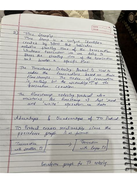 Time Stamping Dbms 2024 Pdf