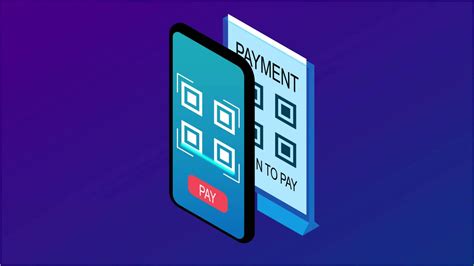 Scan QR Code For Payment Via Mobile 36120443 Stock Video At Vecteezy