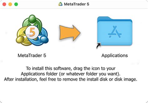 Installation On Mac Os For Advanced Users Getting Started Metatrader 5 Help