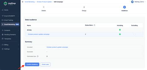 getting started mailtrap email marketing mailtrap knowledge base