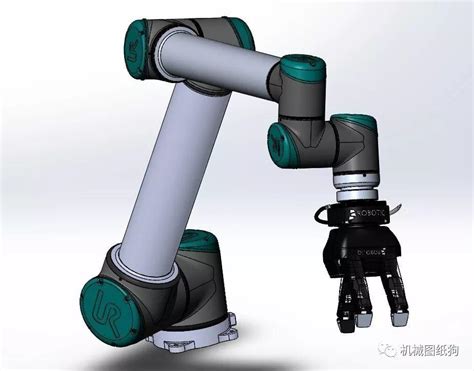 【机器人】ur10 Robotiq 3爪机械臂3d图纸 Solidworks设计 Solidworks 机器人 仿真秀干货文章