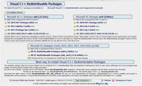 Solución Al Error De Instalación De Wampserver Faltan Archivos De Visual C Vbedits