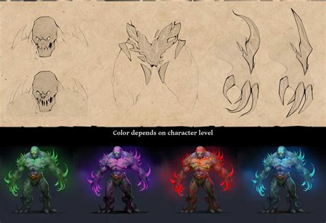 Character Concept Art For Crypto Rpg Game Behance