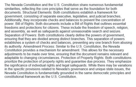 Solution Gov141 Week 6 Nevada Constitution Modules Tutorials