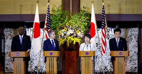 အမေရိကန်၊ ဂျပန် ကာကွယ်ရေး ပူးပေါင်းဆောင်ရွက်မှုတွေ တိုးမြှင့်ဖို့ သဘောတူ