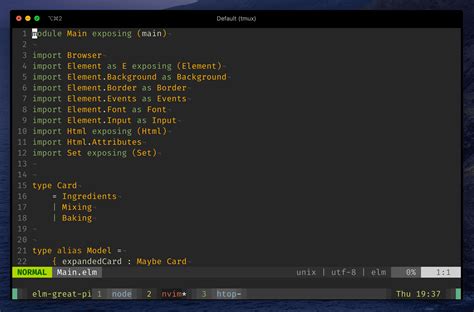 A Simple Tmux Config Juliuis