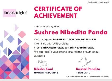 S Nibedita Panda On Linkedin Unlockdigital Internshala Teamwork Marketing Team