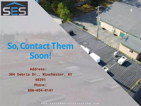 Keep Your Commercial Roof Protected With Proper Maintenance Help Ppt