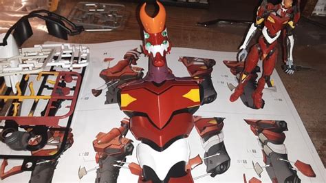 New Meng Unit 02 Model Kit Just Came Wip Ill Be Finishing It