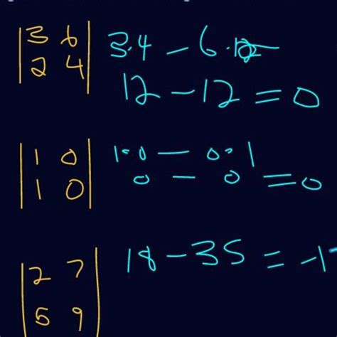 Singular And Non Singular Matrices Tutorial Sophia Learning