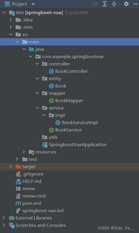 基于springbootvue的前后端分离的简单demo案例一前后端分离demo Csdn博客