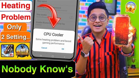 How To Fix Android Phone Heating Problem Permanently Powerful Cpu Cooler Free Fire Pubg Player