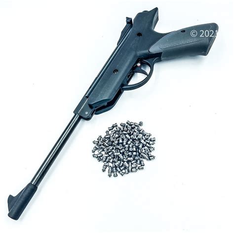 45 55mm Pistol Air Pellet Gun Safety 177 22 Caliber Hunting 450