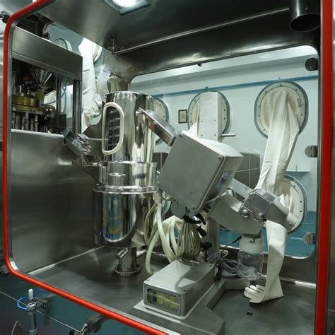 Capsule Filling Blister Packing Line Isolators Products Schematic