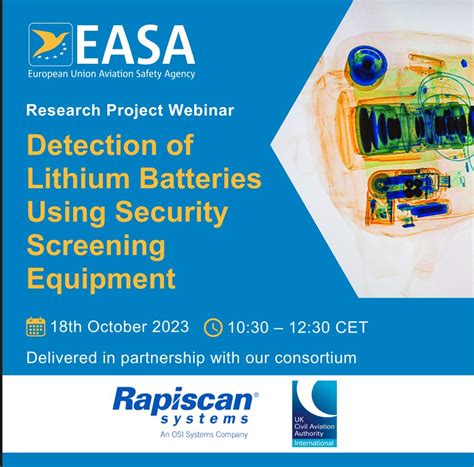 Introductory Webinar Research Project On The Detection Of Lithium