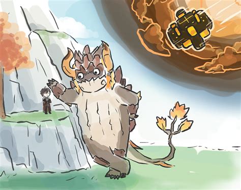 Zhongli And Azhdaha Genshin Impact Drawn By Xinzoruo Danbooru