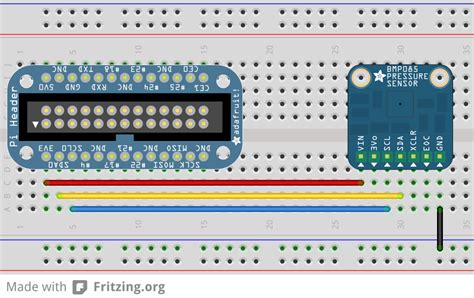 I2C BMP180 Temperature And Pressure Sensor