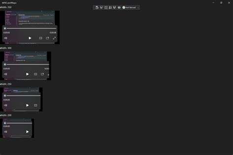 Mediaplayerelement Transport Controls Are Cutoff At Smaller Sizes · Issue 5441 · Microsoft