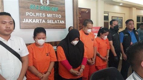 Ini Tampang Empat Tersangka Kasus Pesta Seks Orgy Di Jakarta Selatan