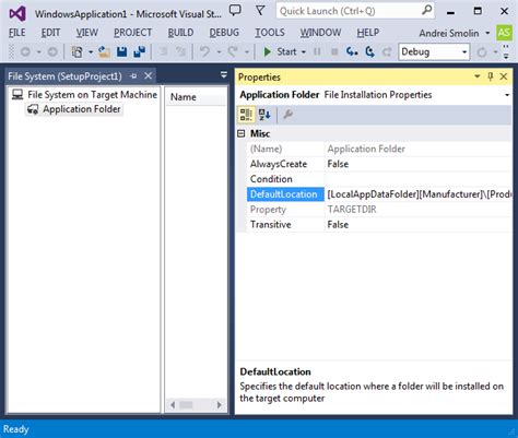 How To Create A Standard Msi Installation Package With Wix Designer