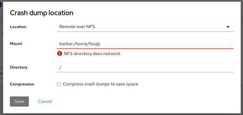 Unclear Error Message On Broken NFS Settings Issue Cockpit Project Cockpit GitHub