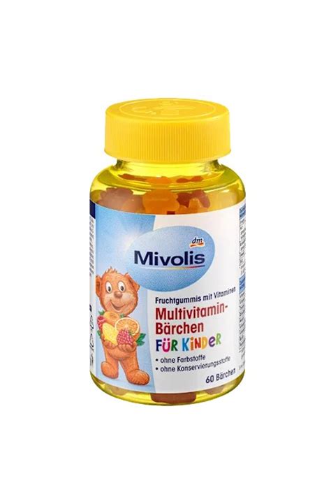پاستیل خرسی مولتی ویتامین کودک میولیس Mivolis مهتا استور مهتا استور