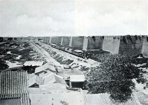 老照片：1901年的北京城墙 每日头条