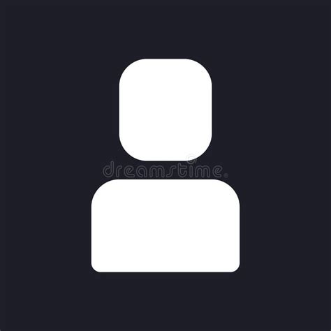 User Dark Mode Glyph Ui Icon Stock Vector Illustration Of Application Mode 257538332