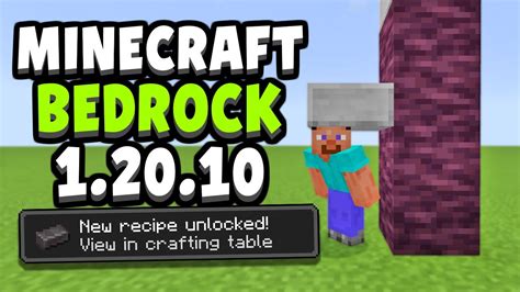 Everything New In Minecraft Bedrock 1 20 10 Update Youtube