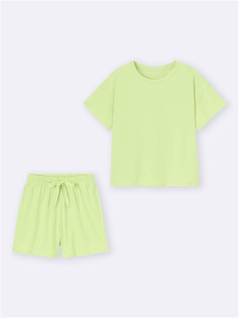 Cotton Color Lounge Set Short Gu Us
