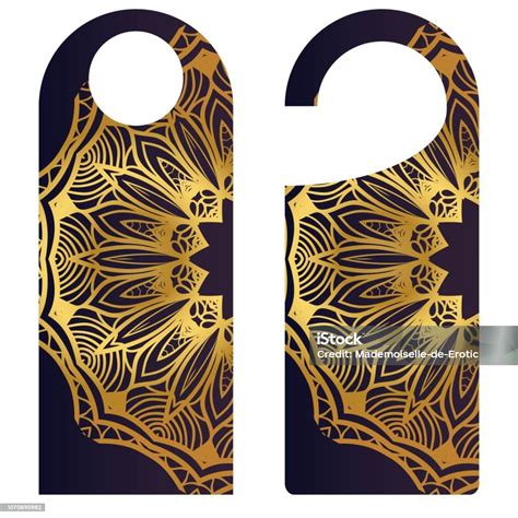 할인 판매 프로 모션에 대 한 색상 태그 만다라 장식 벡터 레이블 서식 파일 가격에 대한 스톡 벡터 아트 및 기타 이미지