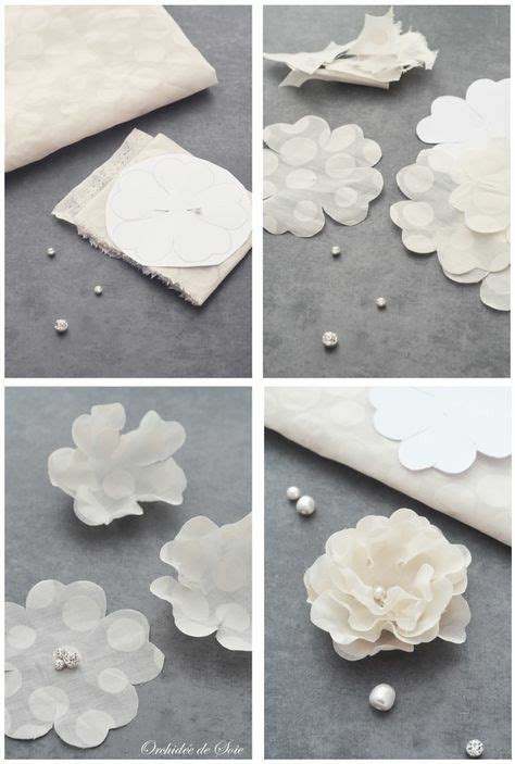 Pin em Detailing Flores feitas à mão Artesanato e faça você mesmo Flores artesanato