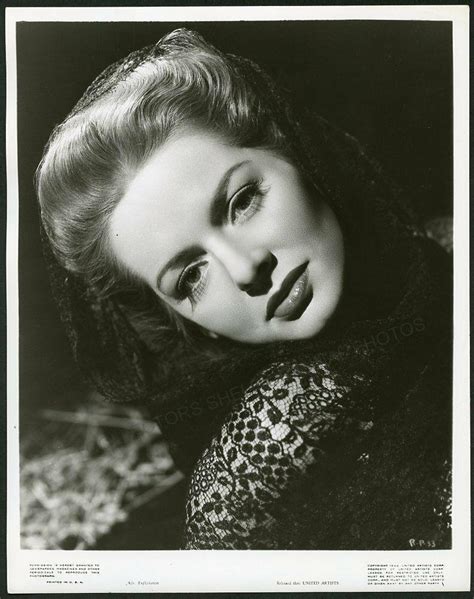 Arleen Whelan In Artistic Close Up Portrait Original Vintage 1946 Photo