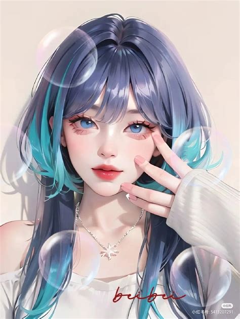 Pin Di 1🍭personal Taste🍭 Lukisan Wajah Gambar Wajah Kartun Ilustrasi Karakter