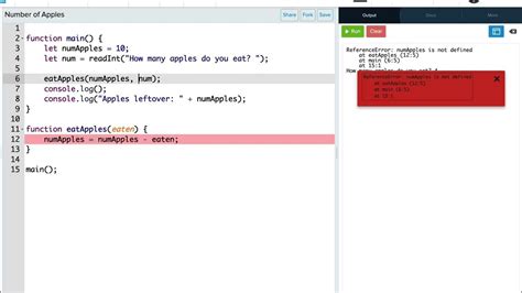 Live Coding Variable Scopes Youtube