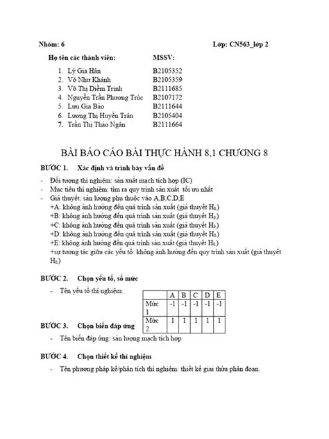 Bài Th C Hành 81 Nhóm 6 L P 2 Pdf