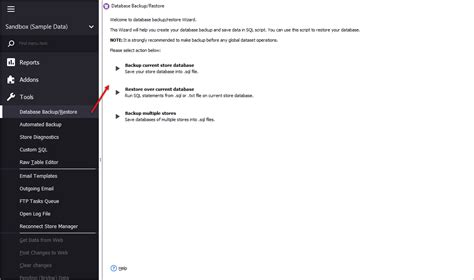 WooCommerce Database Backup Restore Scheduled Tasks