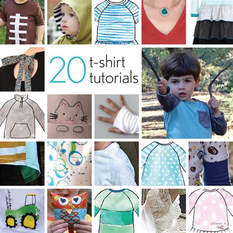 Twenty T Shirt Tutorials Blog Oliver S