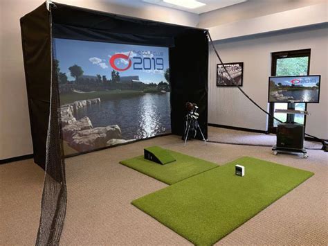 Affordable Home Golf Simulator Hitting Bays And Enclosure Kits Diy