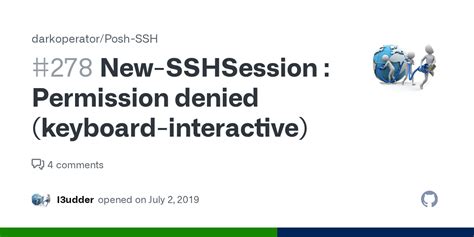 new sshsession permission denied keyboard interactive · issue 278
