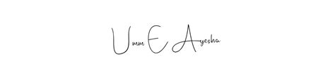 72 Umm E Ayesha Name Signature Style Ideas Creative Online Signature