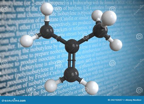 Isobutylene Molecular Structure 3d 2 Methylpropene Inorganic Compound Structural Chemical