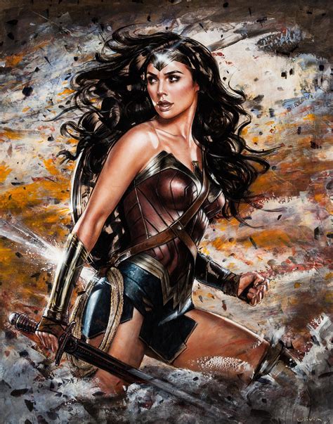 Wonder Woman By Olivia De Berardinis 2017 Rcomicartsociety