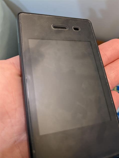 Official Screen Protector Looks Smudged And Blurry Rlightphone