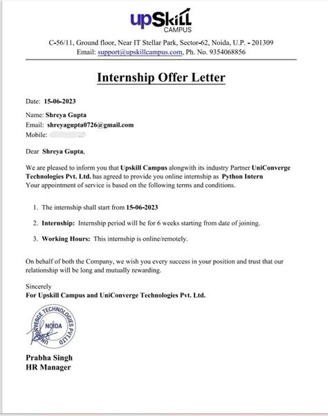 Shreya Gupta On Linkedin Thankyou Connections Internship