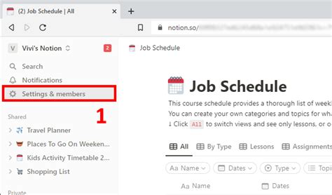 Create A Notion Integration Token